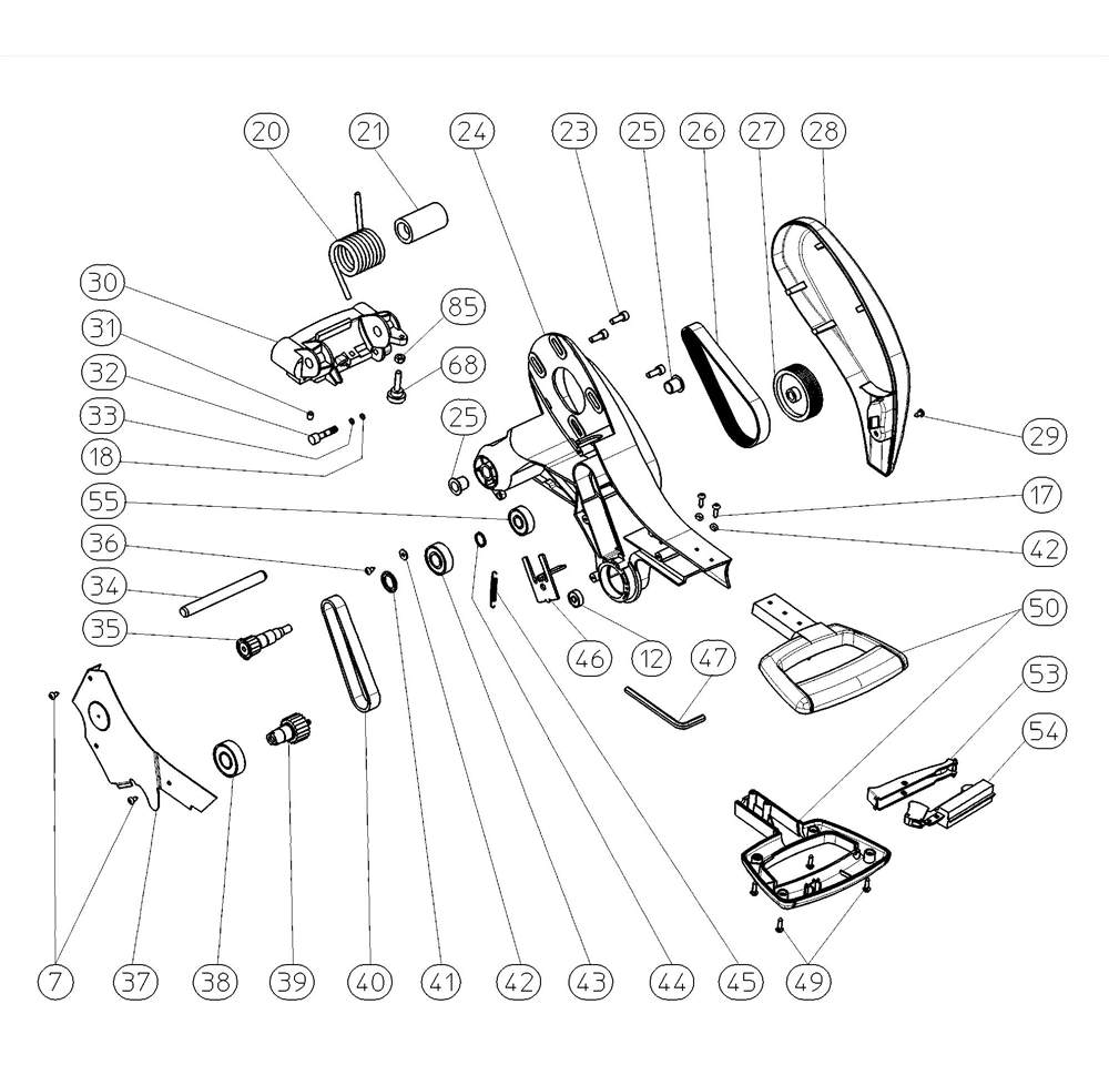 Buy Metabo KGS303-(010303004210) Replacement Tool Parts | Metabo KGS303 ...
