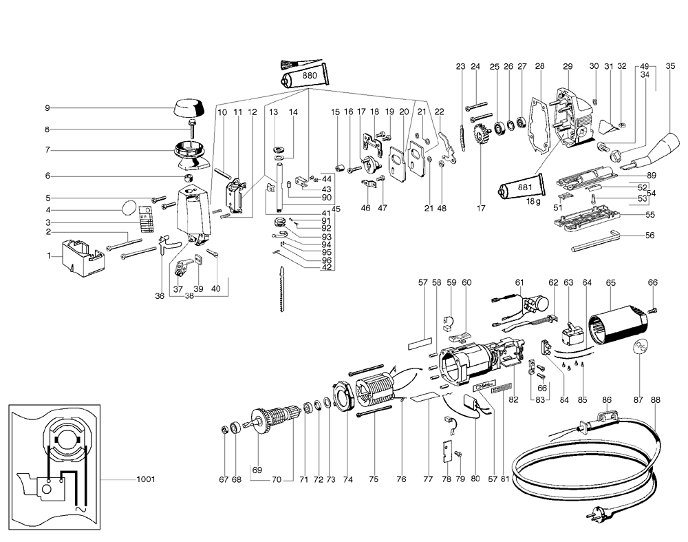 Buy Metabo STEP700-(607000420) Replacement Tool Parts | Metabo STEP700 ...